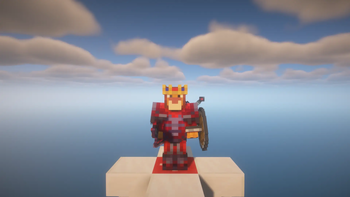 Scar's Oval Shield — SkinMC