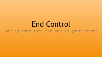 End Control - Gallery