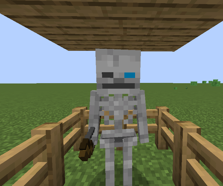 Skeleton Statue Minecraft Minecraft Skeleton Other Figures | Minecraft