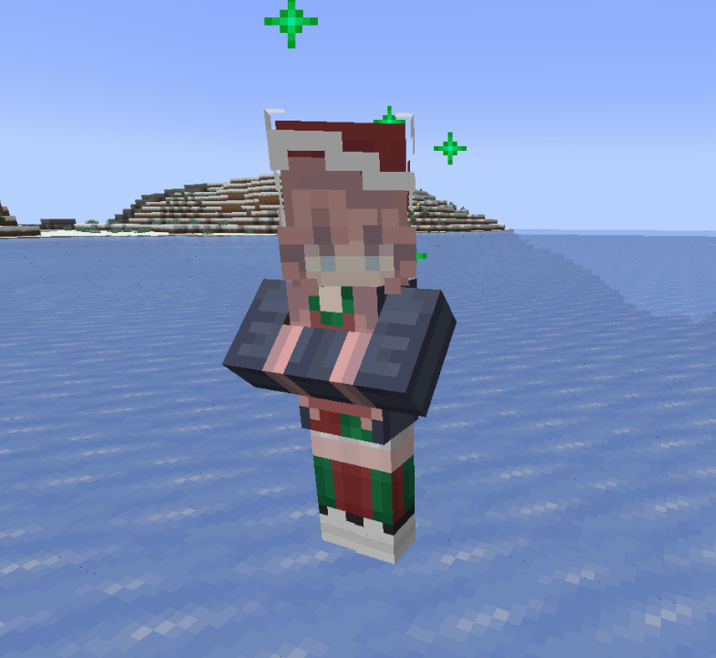 Minecraft Villager Girl