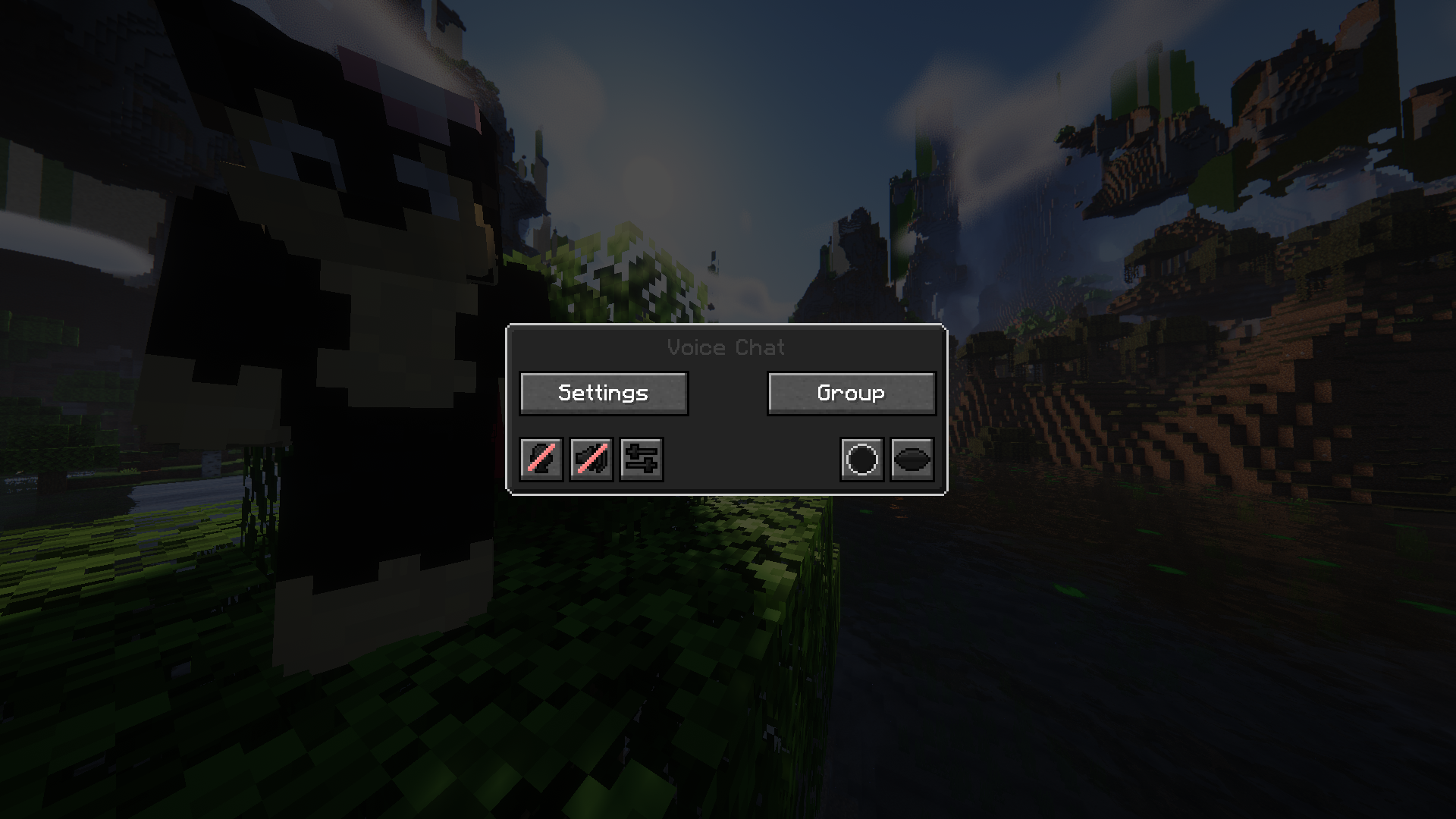 Simple Voice Chat Dark Theme - Gallery
