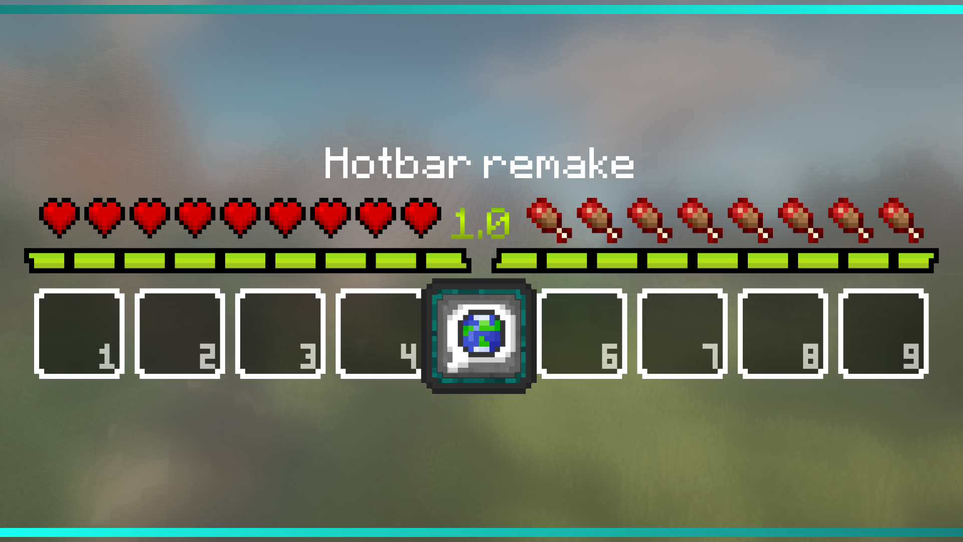 Hotbar Remake Minecraft Resource Pack Hotbar Remake Minecraft Resource Pack