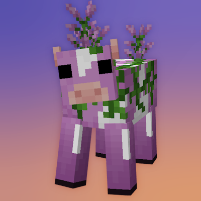 Flora cows - Minecraft Mod