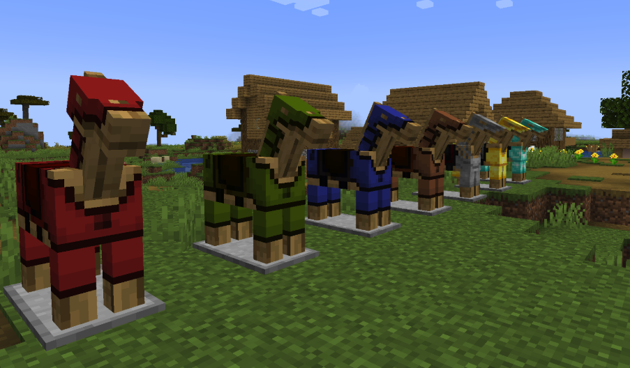 Horse Armor Stand Updated — SkinMC
