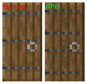 Better Spruce Doors - Minecraft Resource Pack