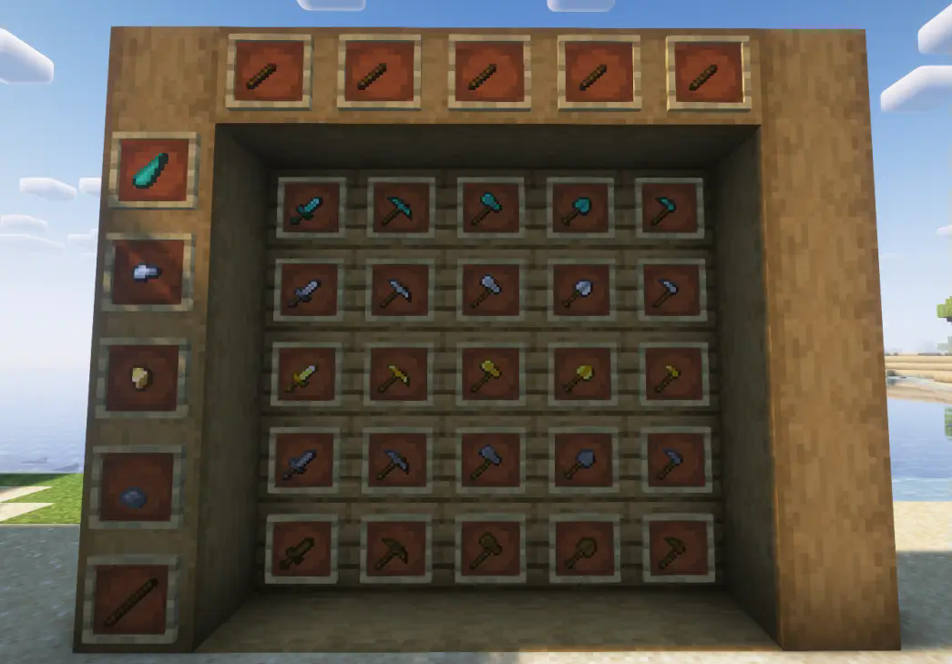 Mini Tools - Minecraft Mod