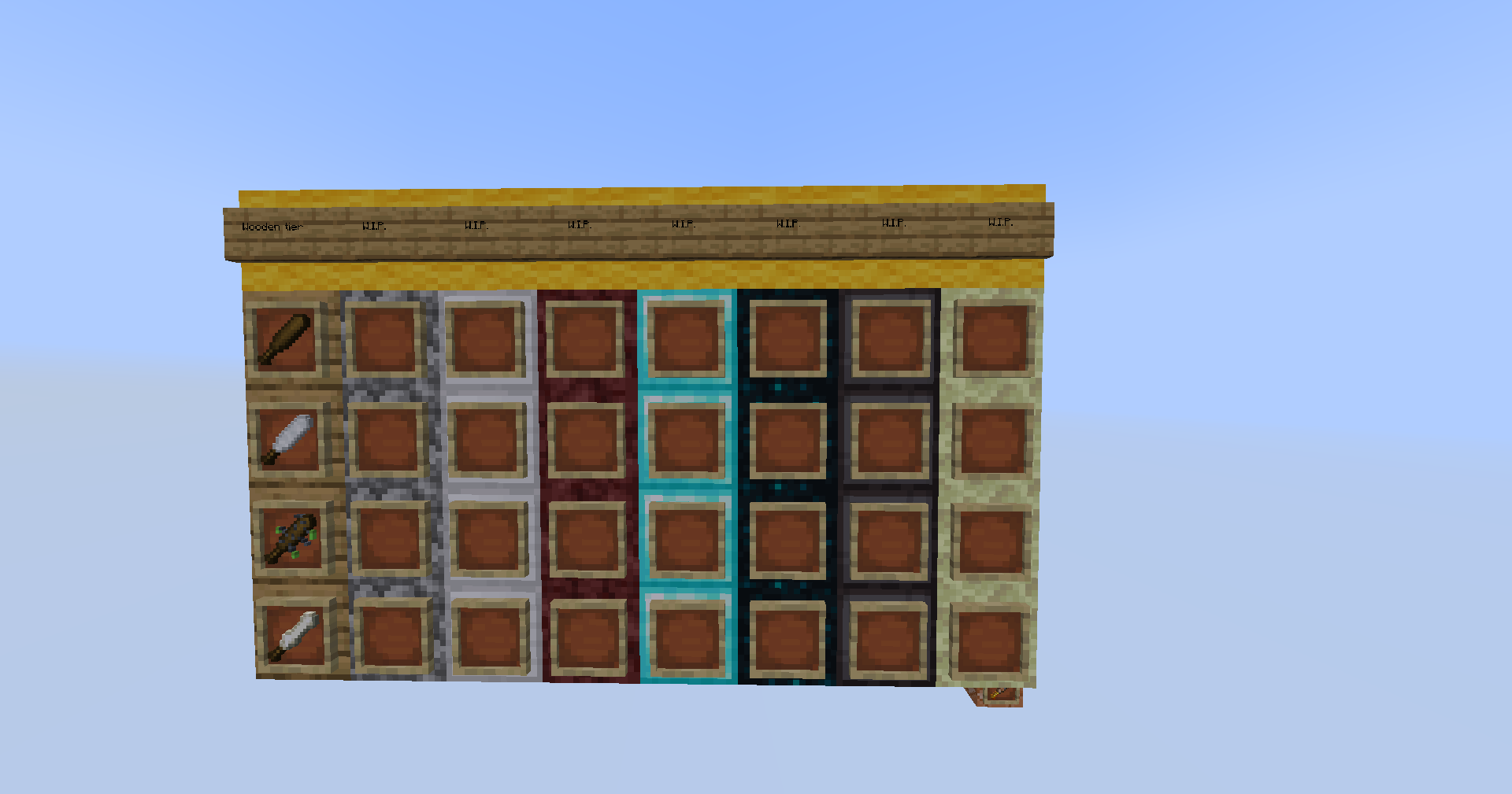 PMG weapons - Minecraft Mod