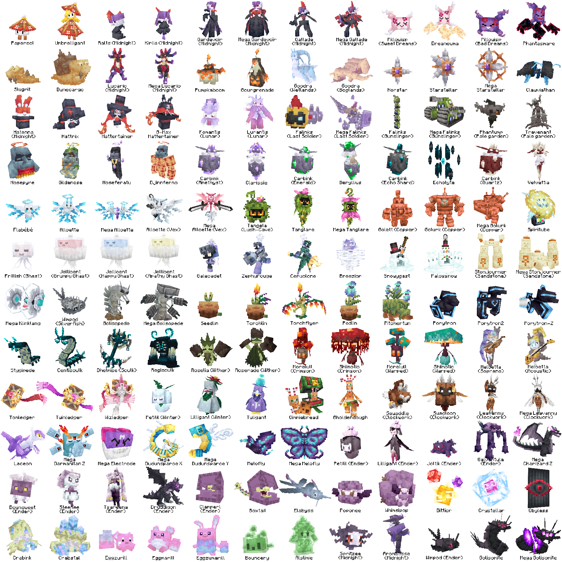 Laser's Fakemon Pack [Cobblemon] - Minecraft Data Pack