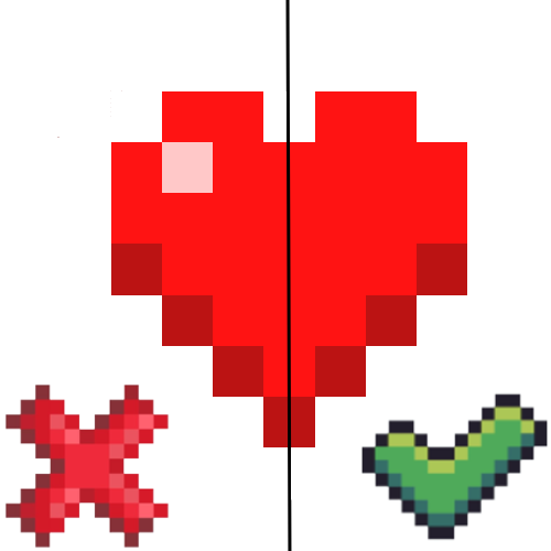 NO more blinking hearts — SkinMC