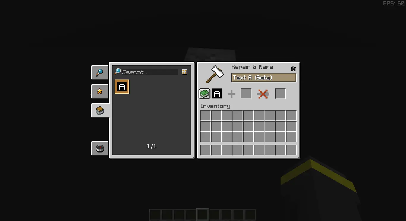 Rename Items Minecraft Texture Pack