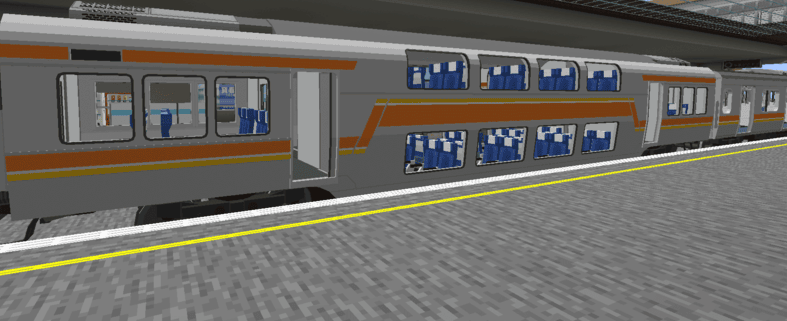 [MTR3] JR東日本の電車は毎日運行 Daily JR east trains Minecraft Texture Pack