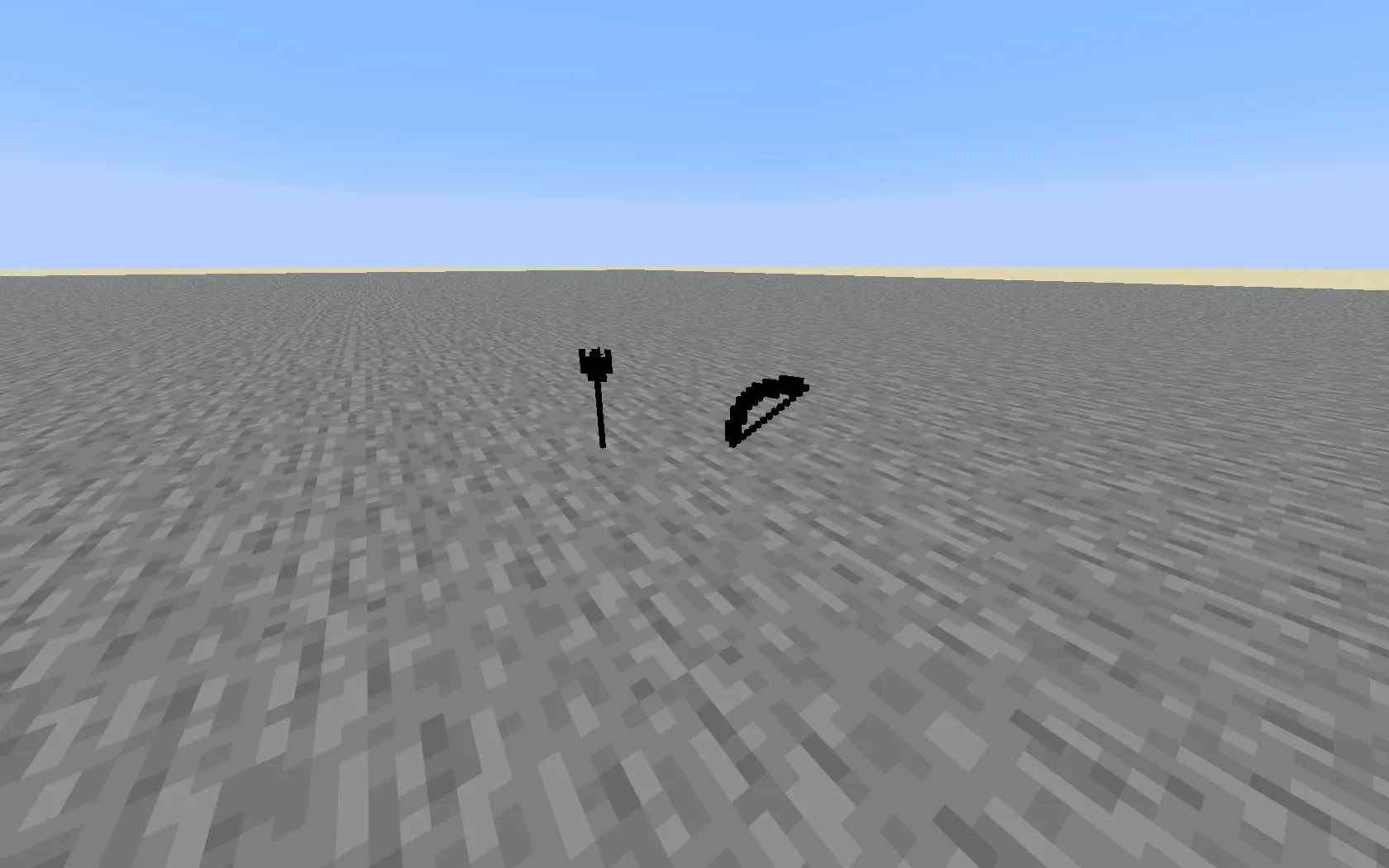 Shadow Bow and Arrow — SkinMC
