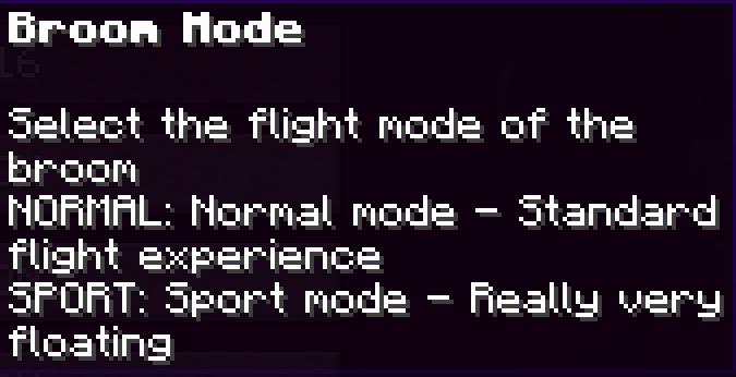 Ashen Witch Broom - Minecraft Mod