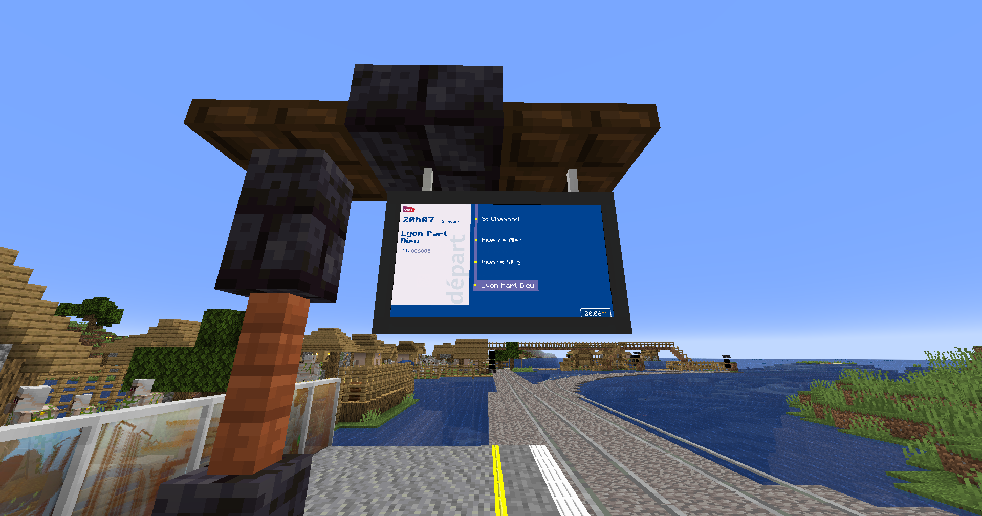 SNCF PIDS - Minecraft Resource Pack