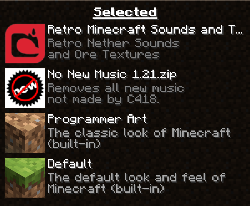 Retro Sounds and Textures - Minecraft Resource Pack