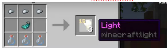 Aefinn's craftable light blocks - Minecraft Data Pack