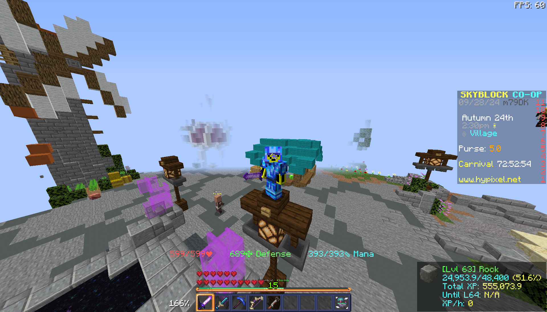 Hypixel Skyblock Enchanted 1.8.9 - Minecraft Modpack