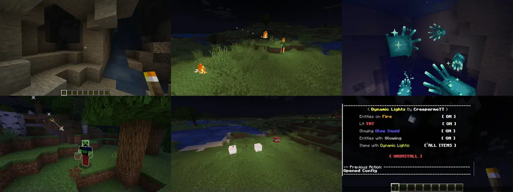 Dynamic Lights - Minecraft Data Pack