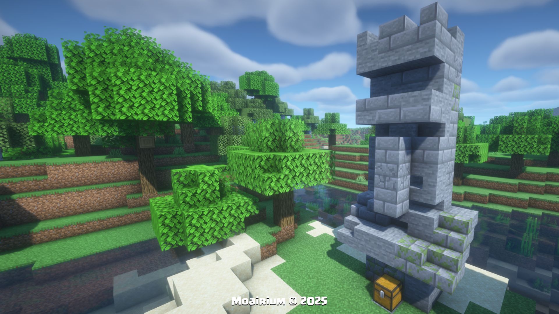 Moai Villager King - Minecraft Data Pack