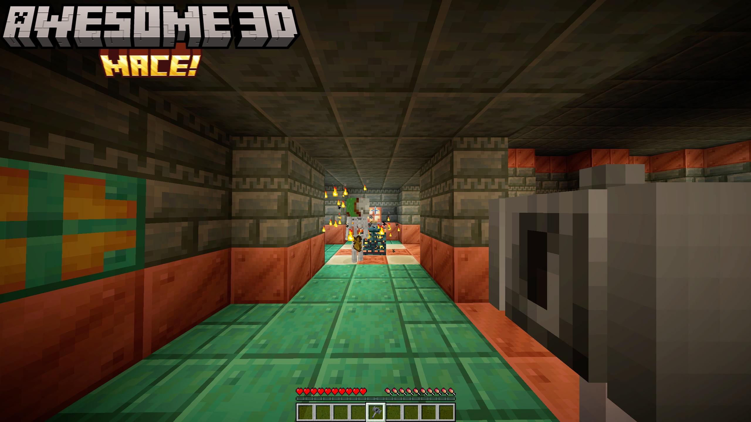 Awesome 3D Mace! - Minecraft Resource Pack