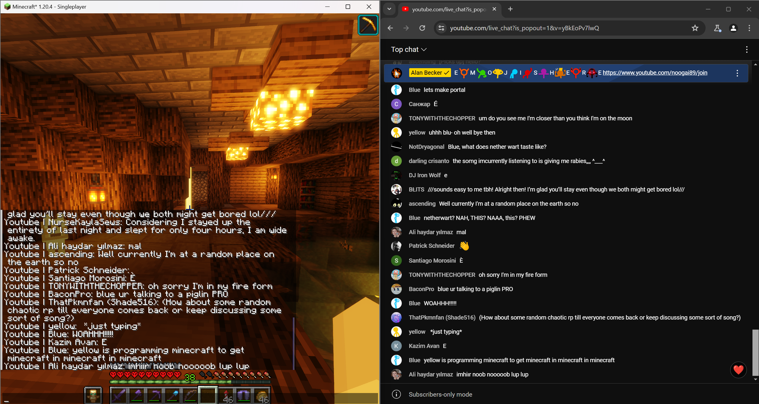 YTChatToMinecraft - Gallery