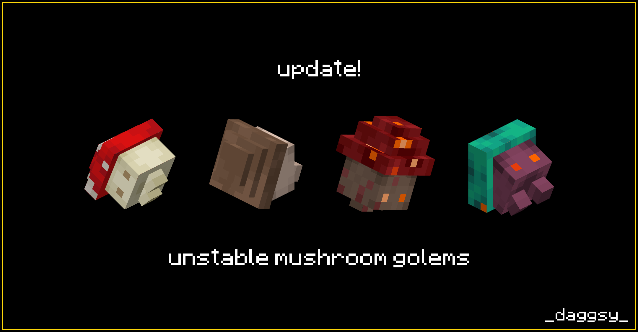 Mushroom Golems - Gallery