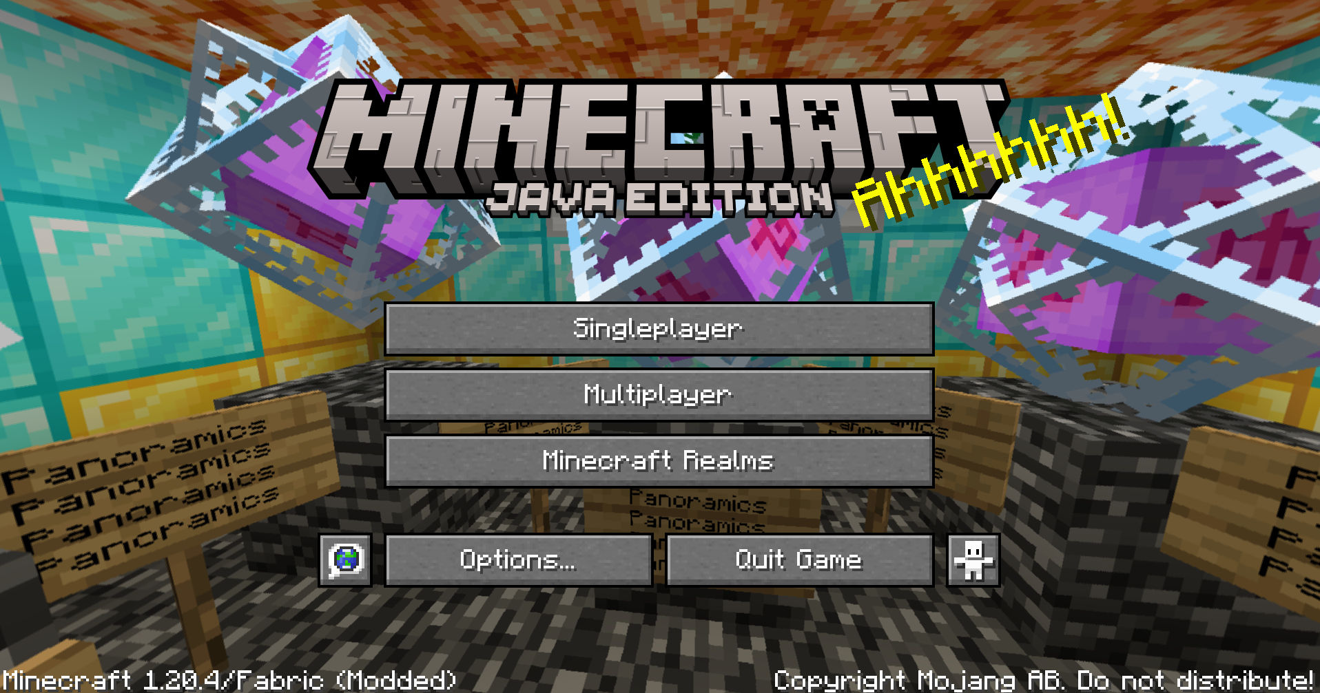 Panoramics - Minecraft Mod