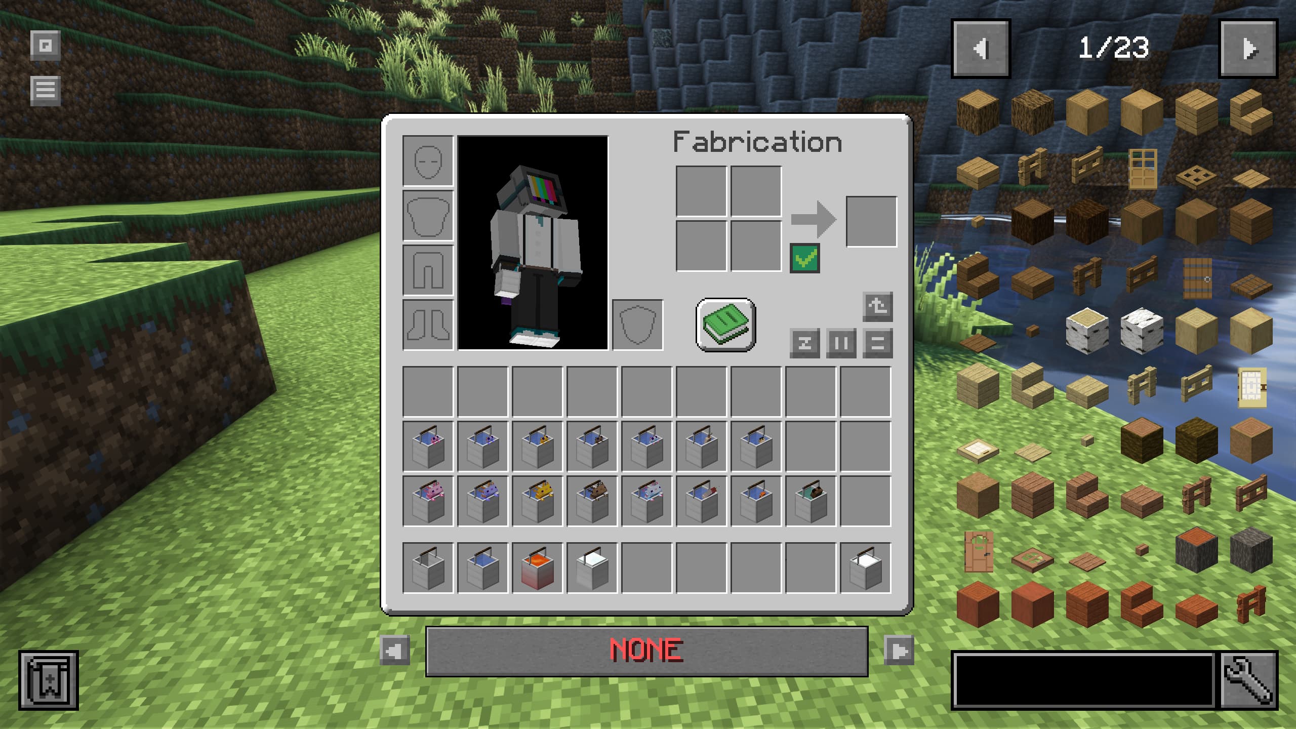 3D Buckets [optifine] - Gallery