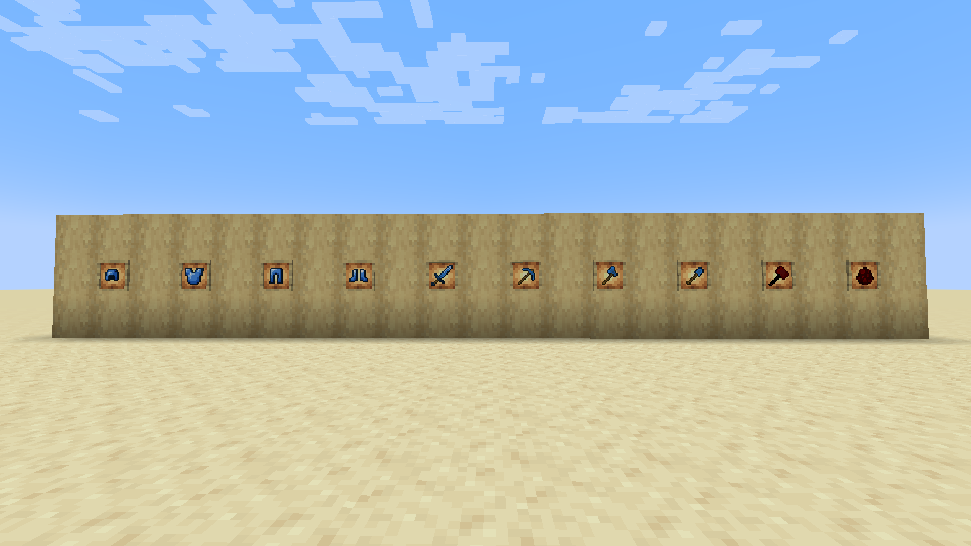 Sapphire Tools and Armor Mod - Gallery