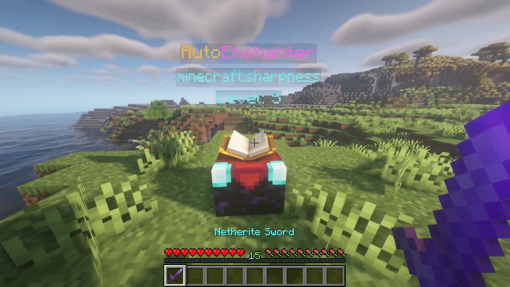 AutoEnchant - Minecraft Data Pack