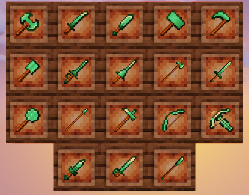 More Vanilla Weapons - Gallery