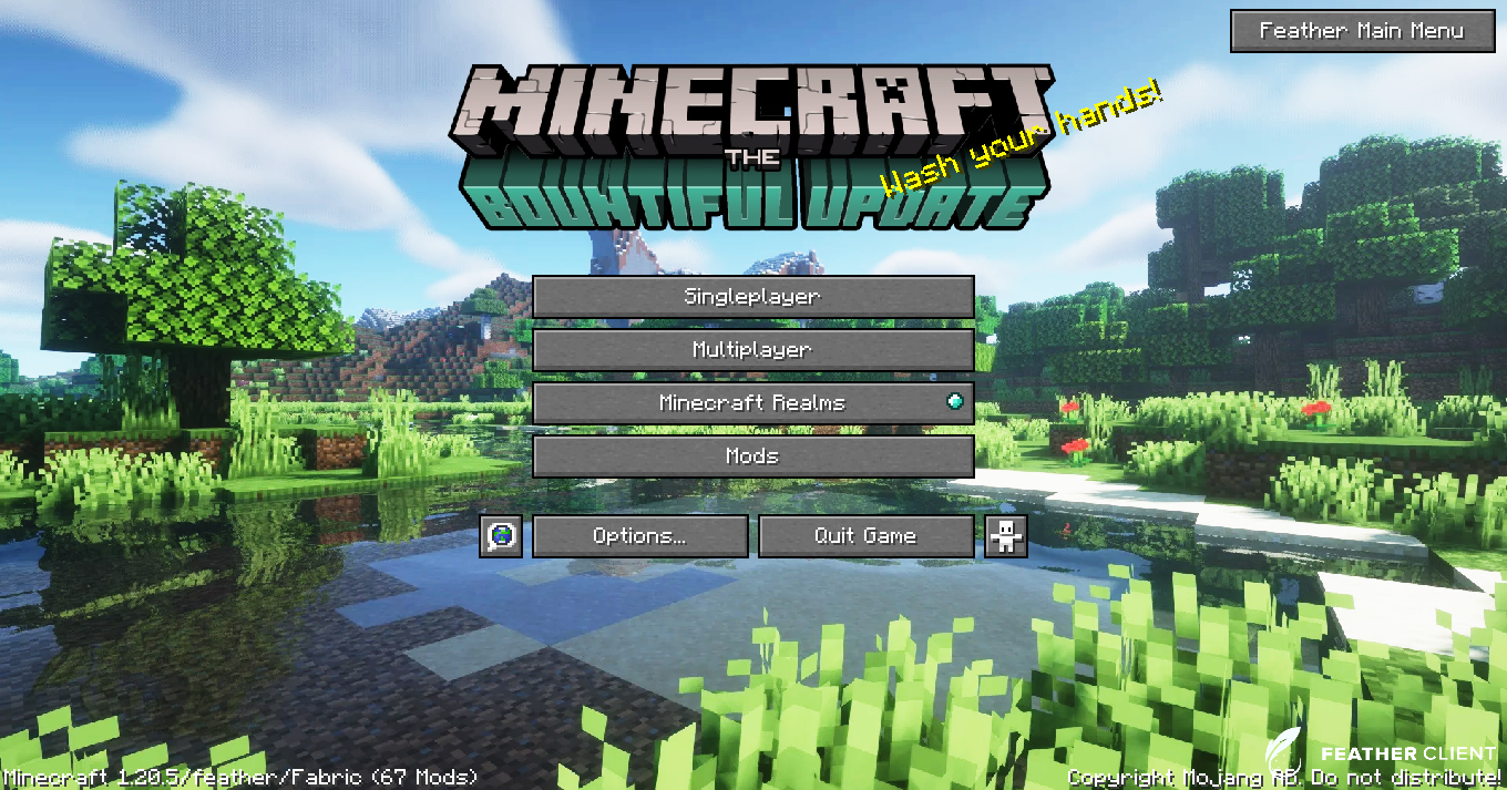 Better Minecraft Menu - Gallery