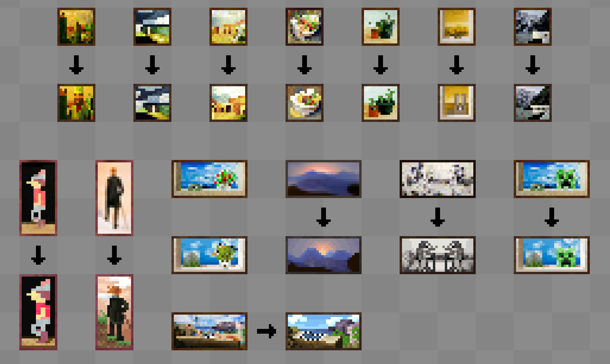 Reimagined Paintings Minecraft Resource Packs CurseForge