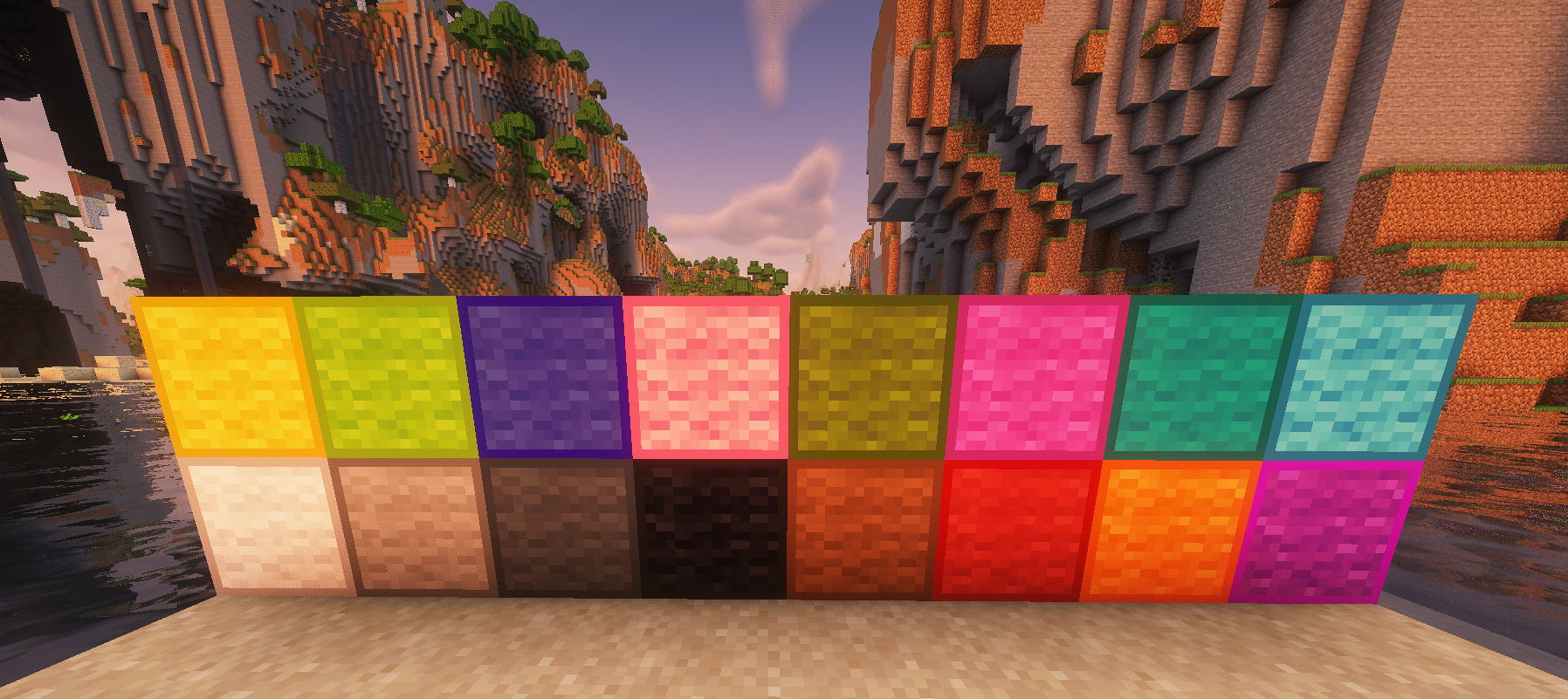 Simple Outlined Wool - Minecraft Resource Pack
