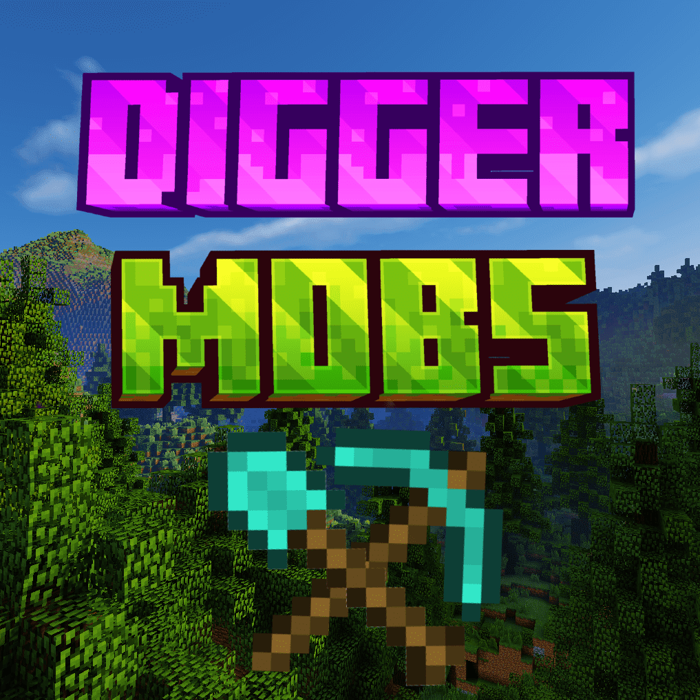 Digger Mobs - Minecraft Data Pack